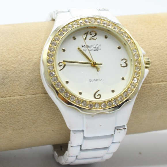 Gruen | Accessories | Vintage Embassy By Gruen Womens Casual Elegant ...